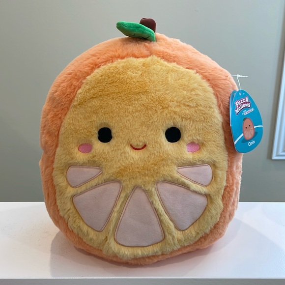 Squishmallows | Other | Nwt 2 Orin Orange The Fuzzamallow Squishmallow ...
